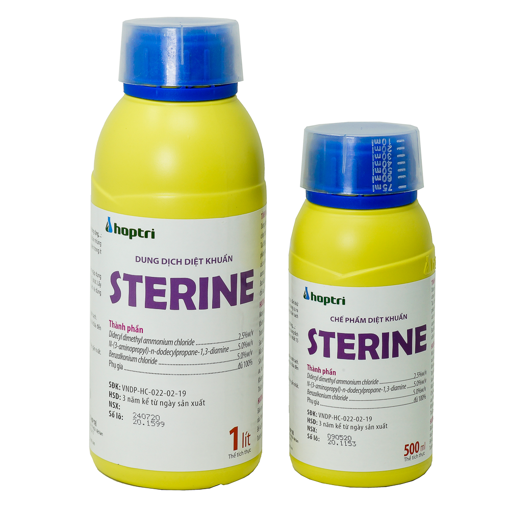 Dung dịch diệt khuẩn Sterine 500ml – Y Tế Sơn Hương