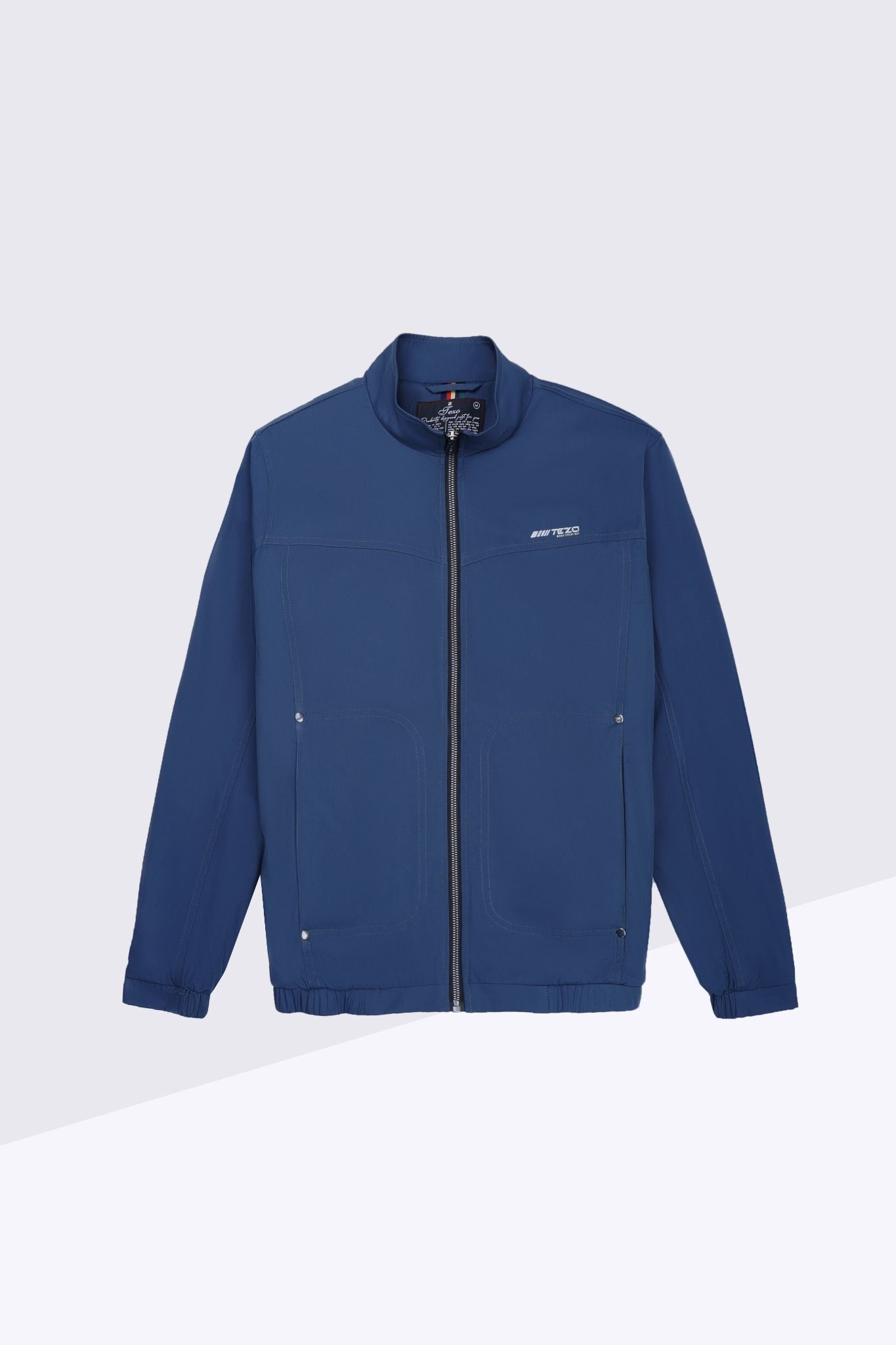 Áo gió nam cổ 5 phân lót lông phối đinh túi Tezo - 23AG5T012 – TEZO Thời trang thương hiệu Việt.