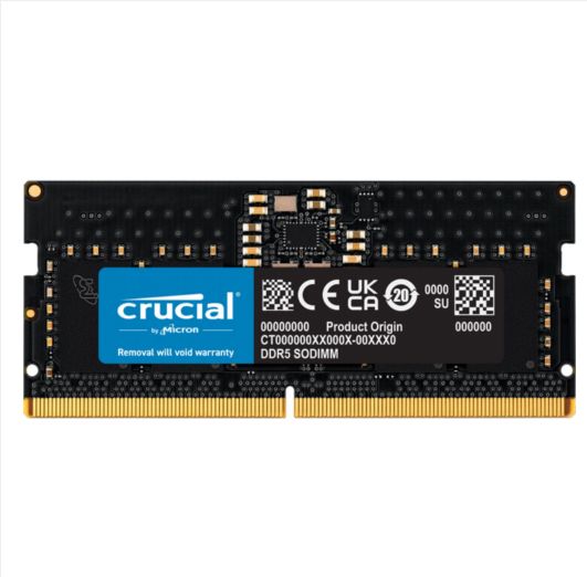 Ram laptop Crucial 32GB DDR5 bus 5600 – Kết nối máy chủ