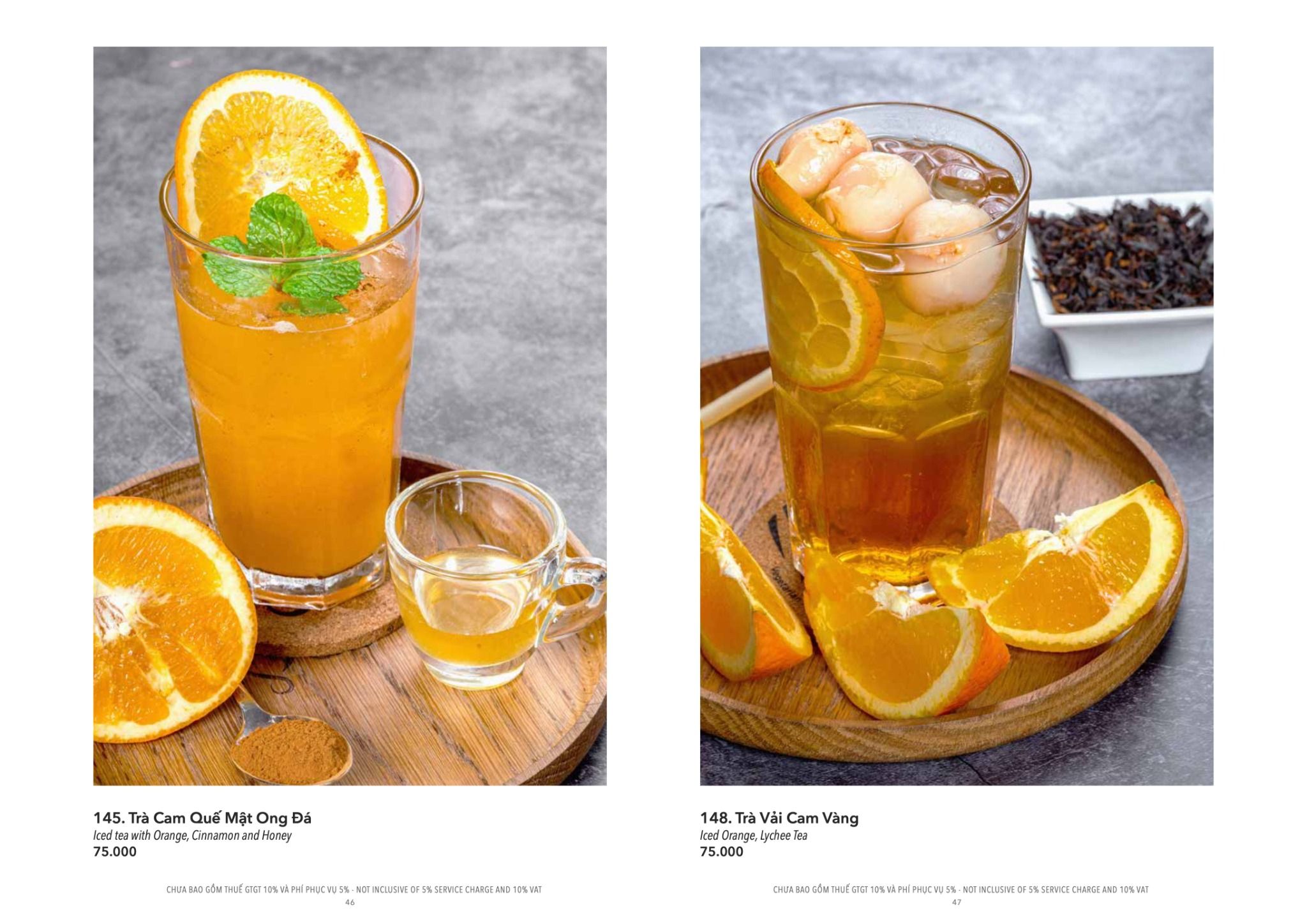 Tea / Trà – anvegetarian