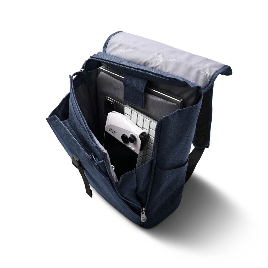 The Mina Backpack 14 inch - Navy 2Tone