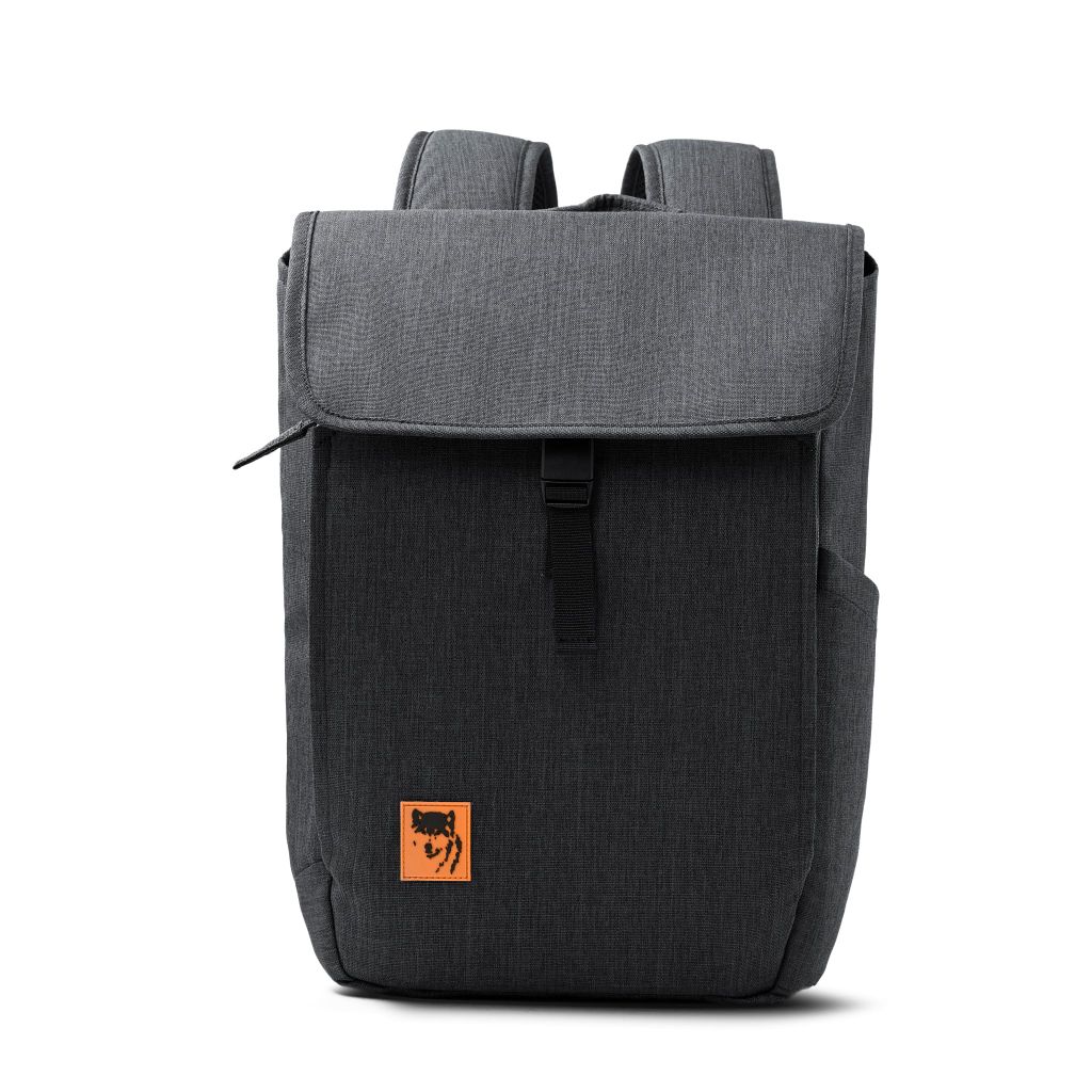 The Mina Backpack 14 inch - Black Heather
