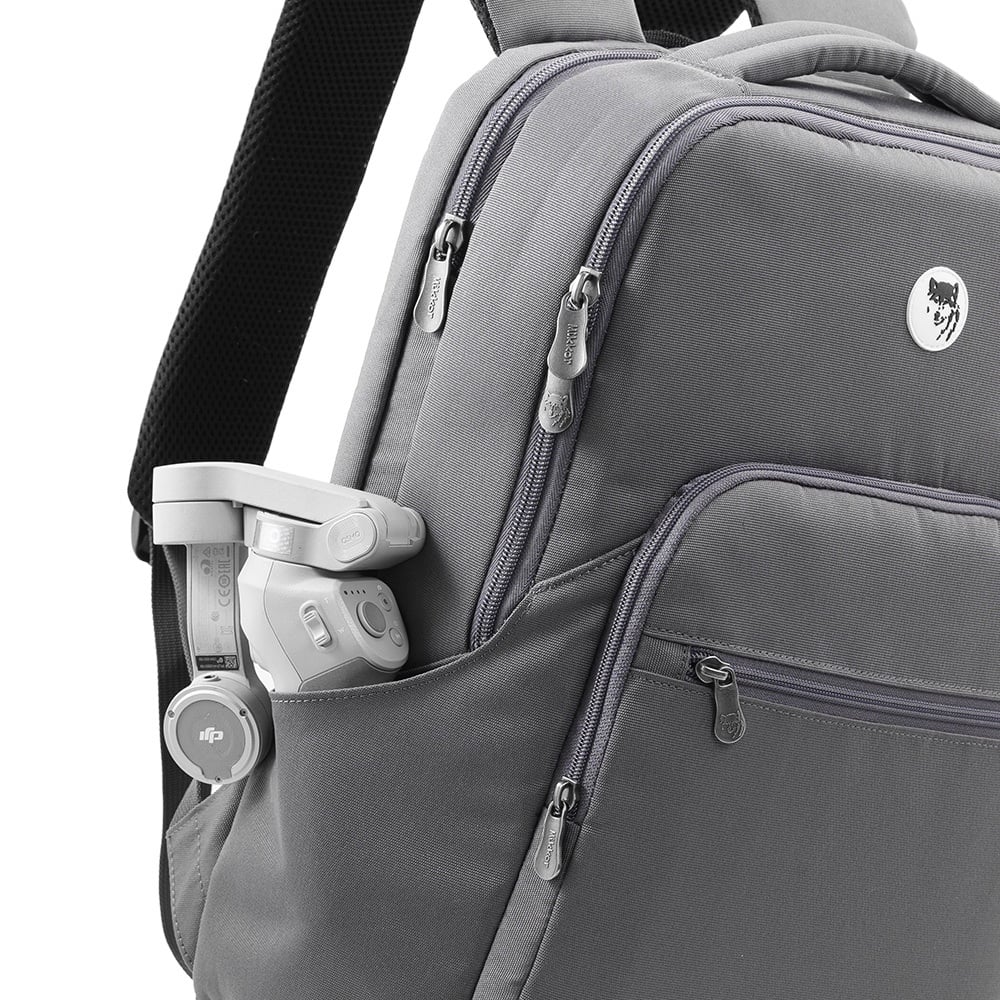 The Maddox Backpack - Light Grey