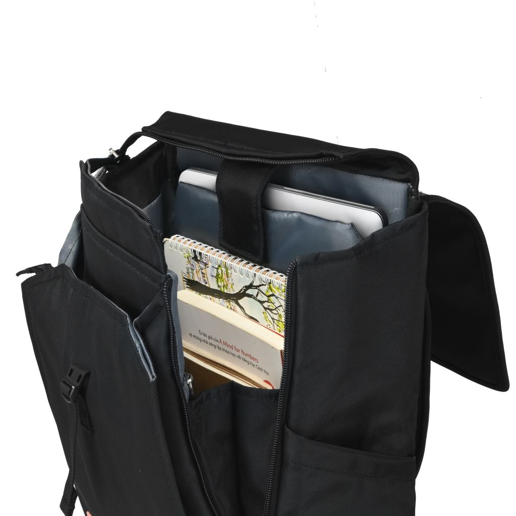 The Mina Backpack 14 inch - Black