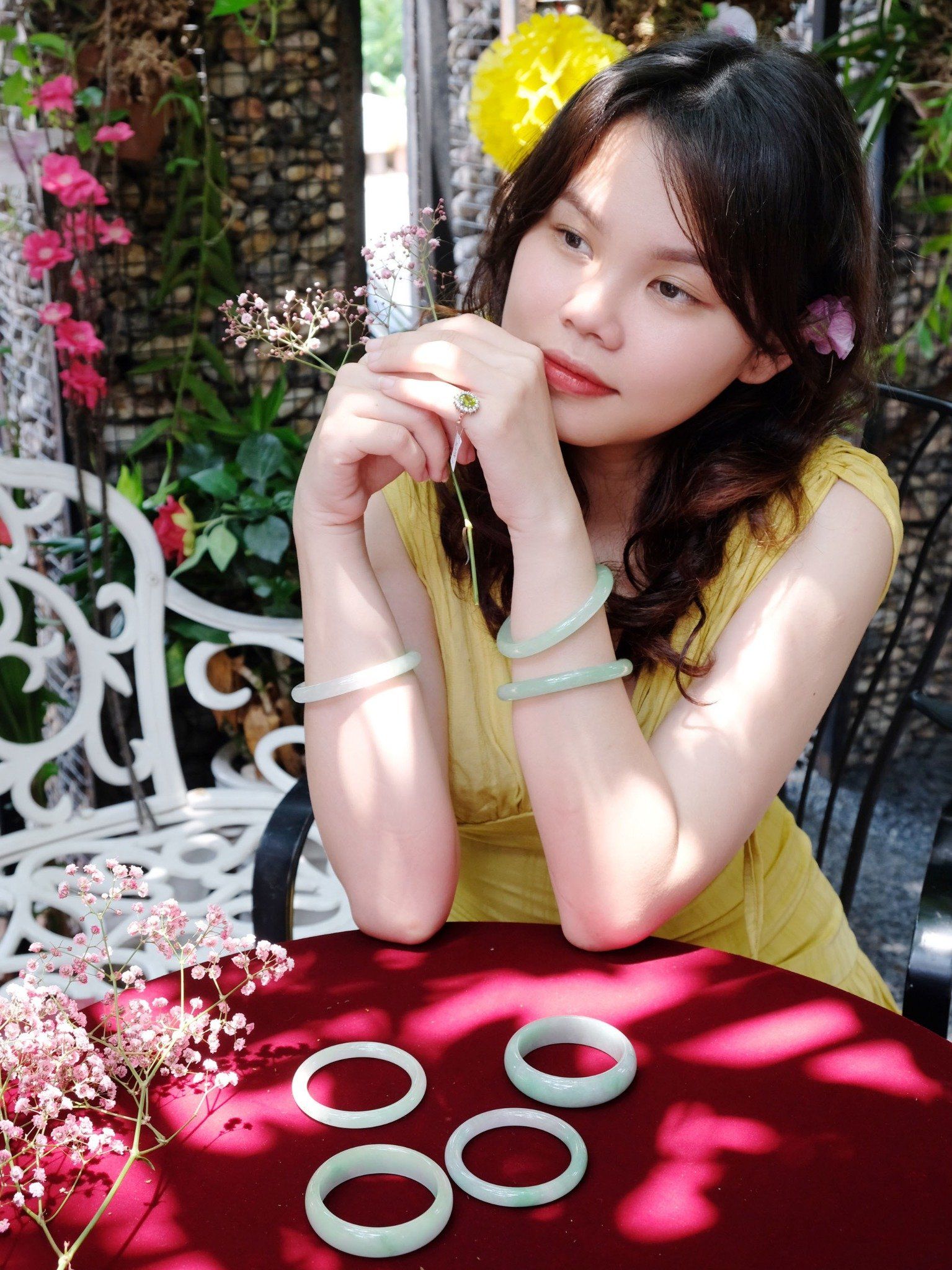 Vòng Ngọc Cẩm Thạch Bản Tròn – TARA GEMS