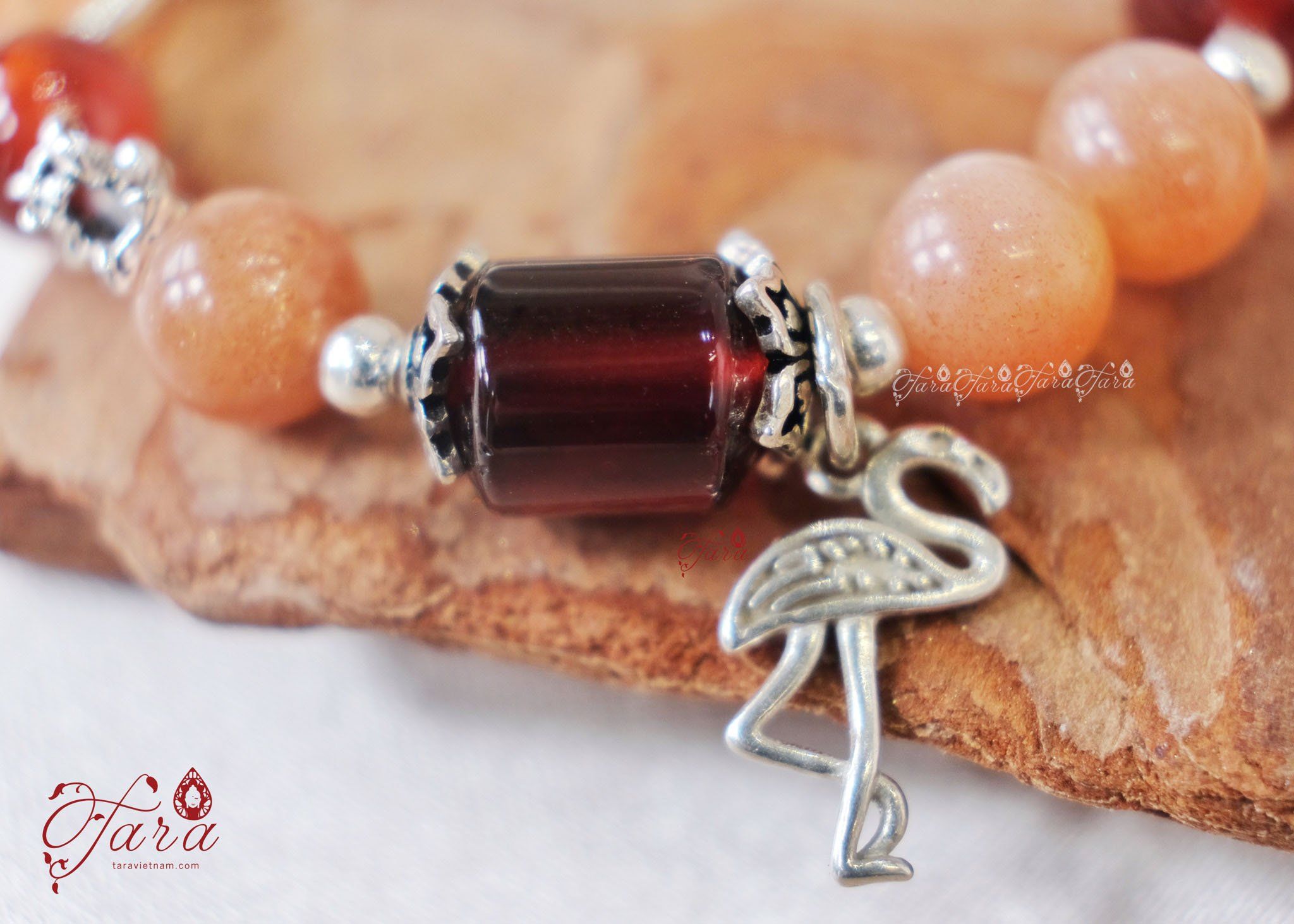 Vòng Garnet và Sunstone – TARA GEMS