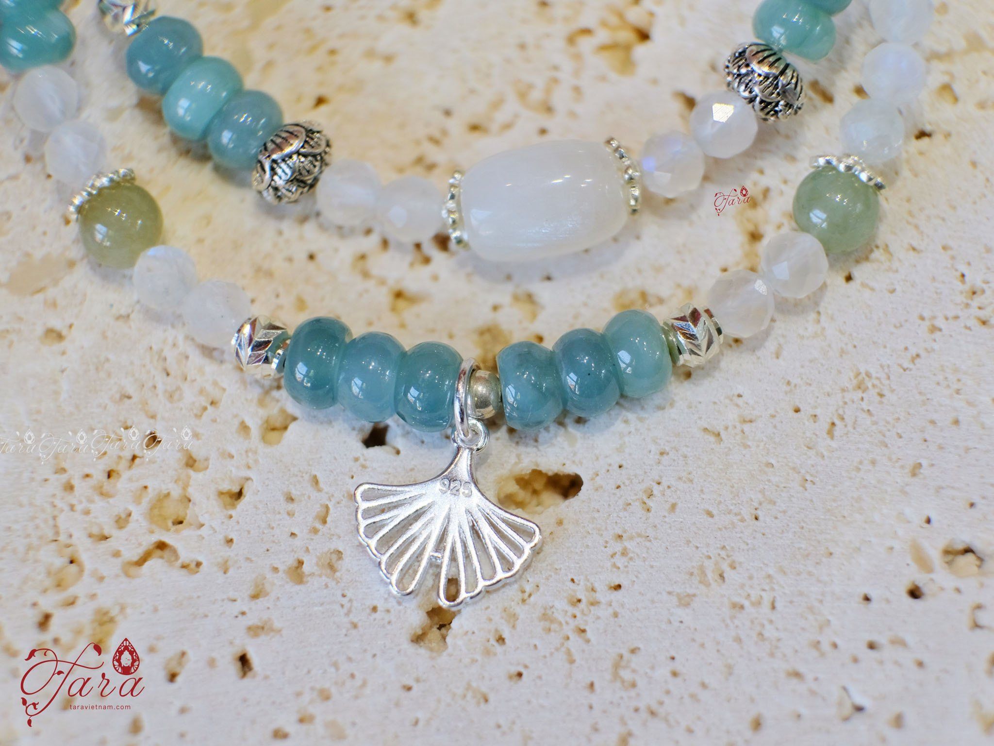 Vòng Moonstone và Cẩm Thạch – TARA GEMS