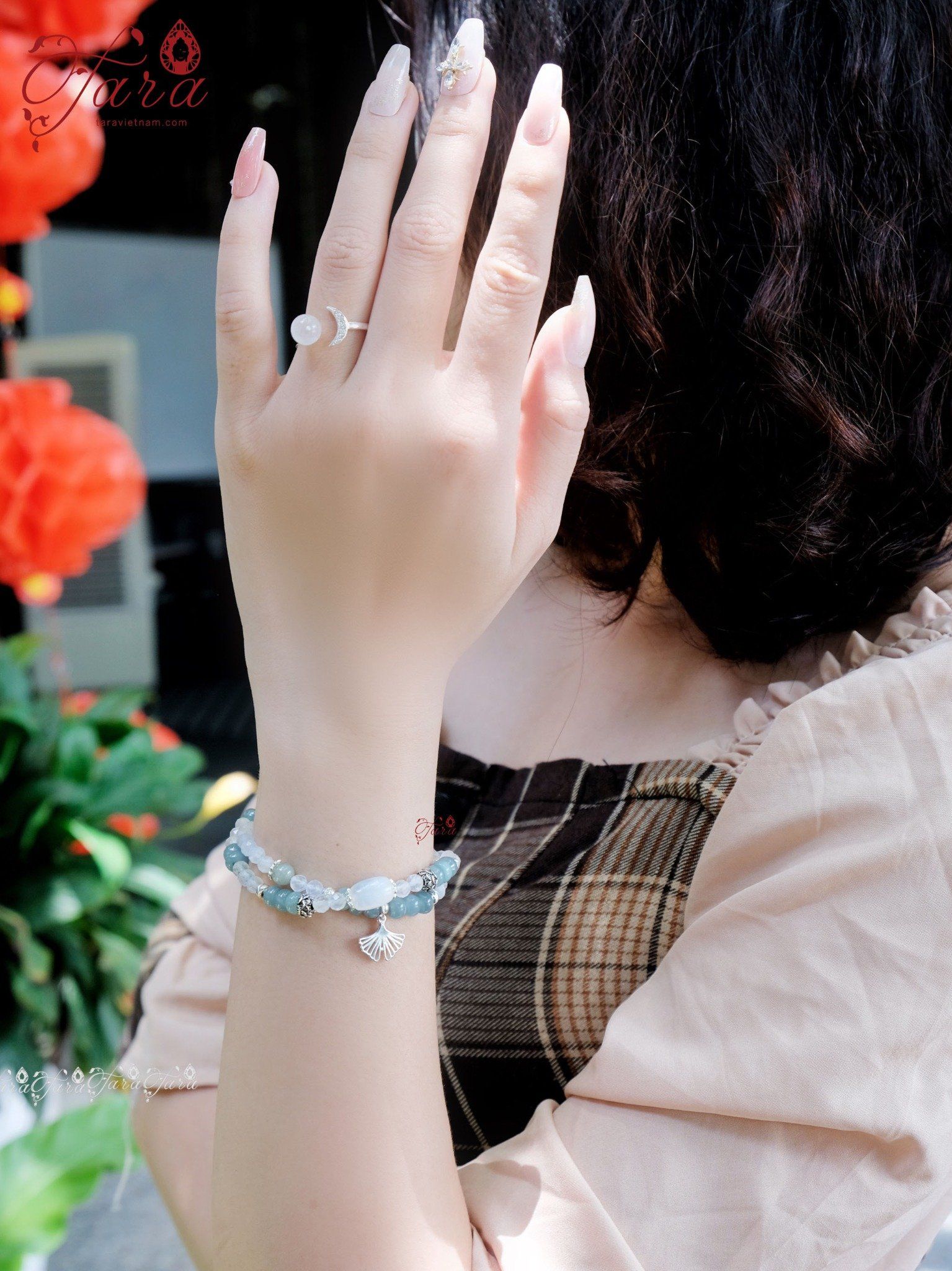 Vòng Moonstone và Cẩm Thạch – TARA GEMS