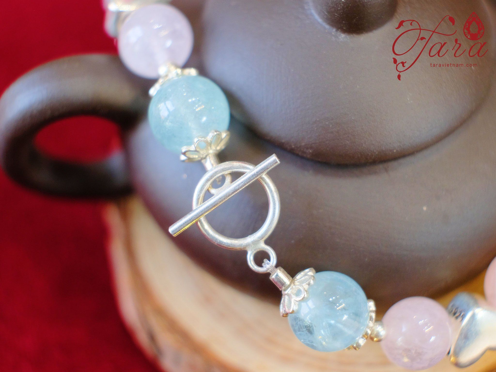 Vòng Beryl và Hoa Cẩm Thạch – TARA GEMS