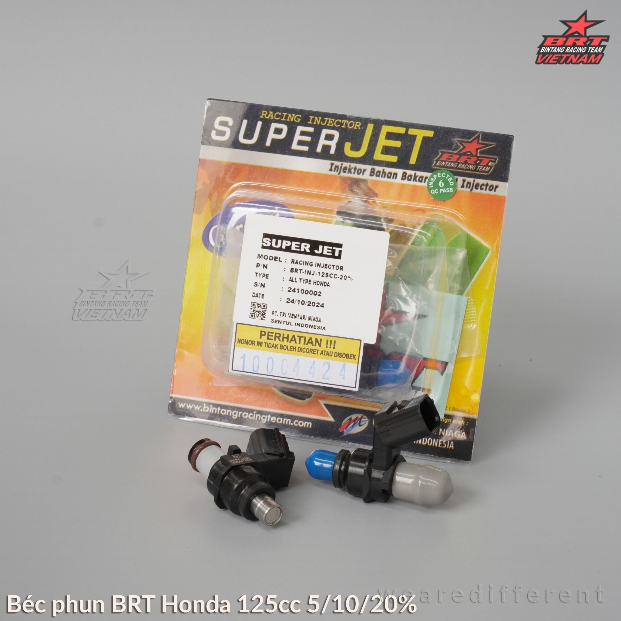 Béc phun BRT Honda 125cc 10% – BRT VIỆT NAM