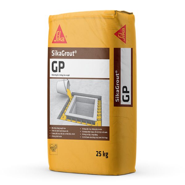 Sikagrout GP - Vữa rót gốc xi măng không co ngót – Siêu Thị Vật Tư
