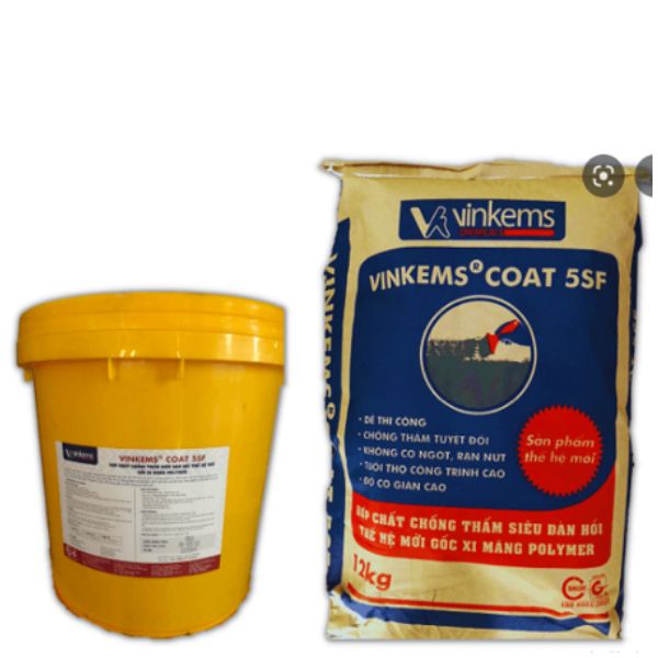Sơn chống thấm Vinkems Coat 5SF – Siêu Thị Vật Tư