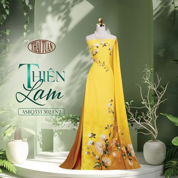 ASBR533302LN2 Vải Áo Dài Sắc Phương Nam Thiên Lam Kháng Khuẩn Khổ 1m5 – Công Ty Cổ Phần Tập Đoàn ...