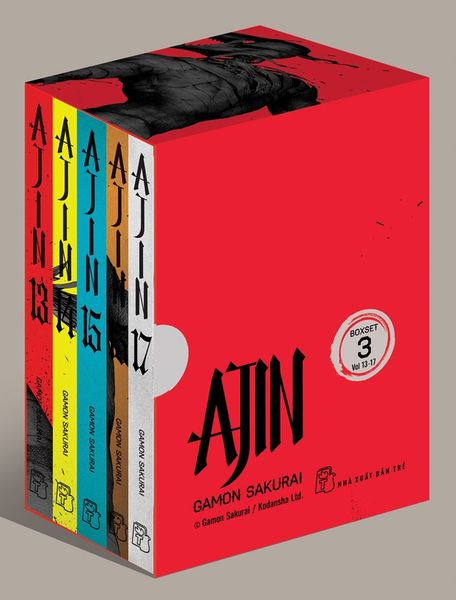 Ajin - Bản boxset 13-17 – Hikaru Shop