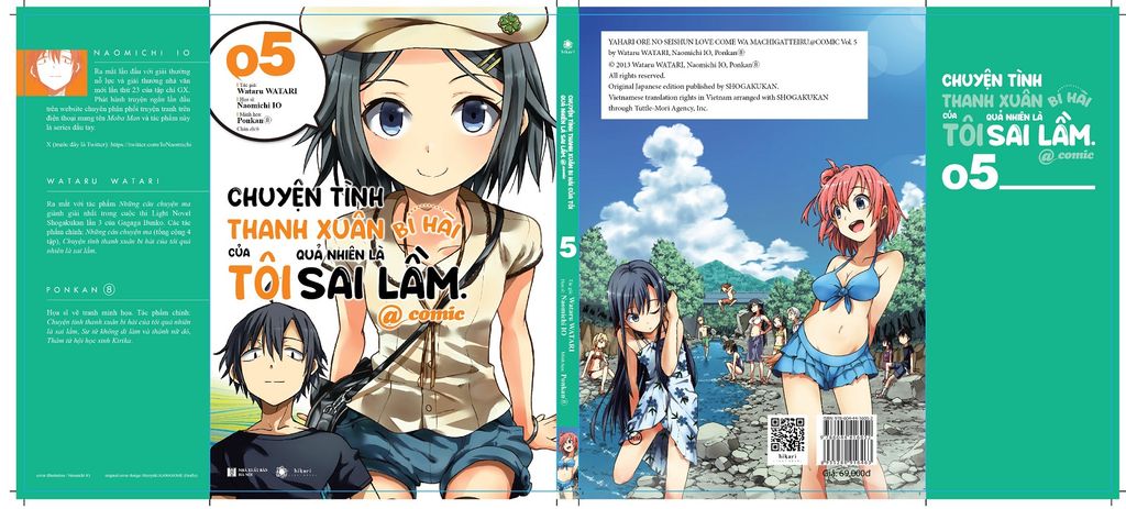 Chuyện Tình Thanh Xuân Bi Hài Của Tôi Quả Nhiên Là Sai Lầm @comic Tập – Hikaru Shop