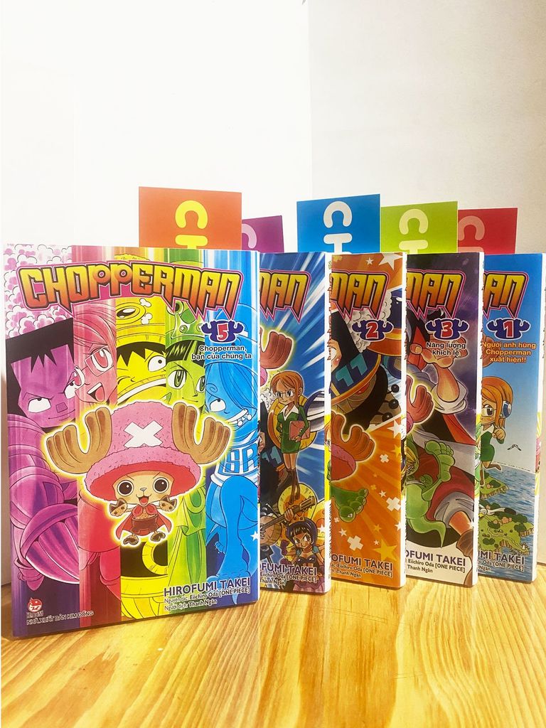 Chopperman Combo Tập 1-5 – Hikaru Shop