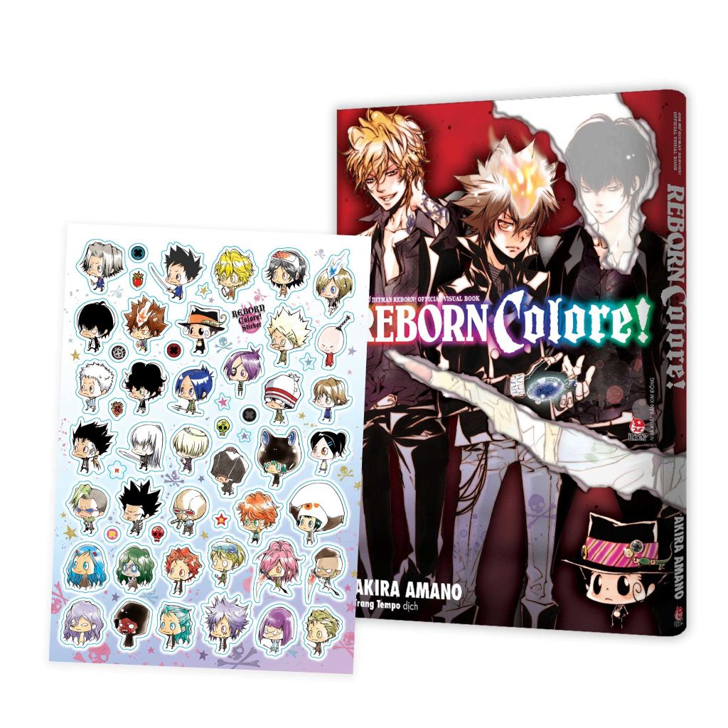 Gia Sư Hitman Reborn! Official Visual Book: Reborn Colore! – Hikaru Shop