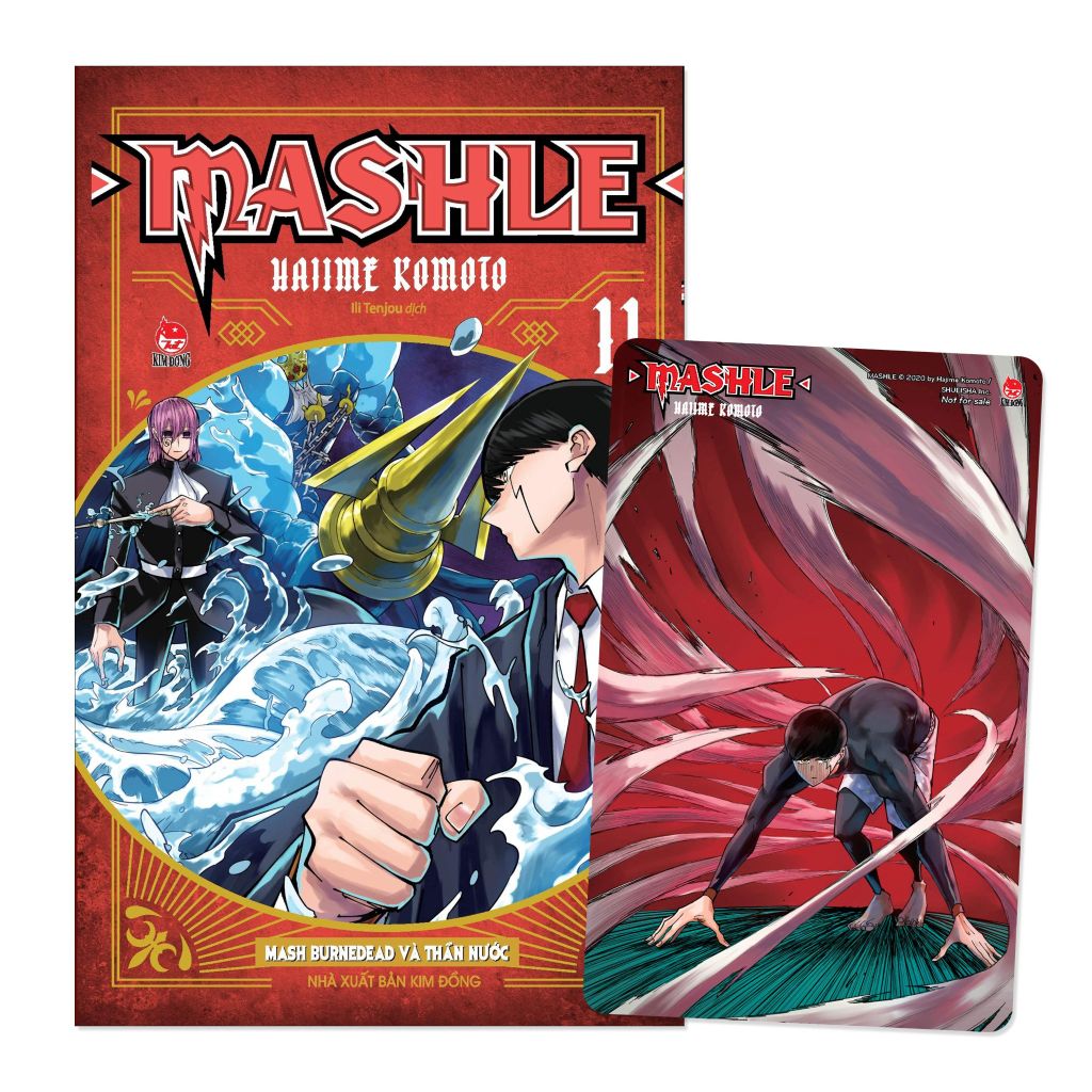 MASHLE Tập 11: Mash Burnedead Và Thần Nước – Hikaru Shop