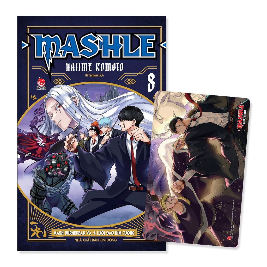 MASHLE Tập 8: Mash Burnedead Và 4 Lưỡi Đao Kim Cương – Hikaru Shop