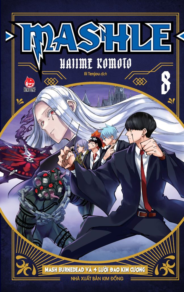 MASHLE Tập 8: Mash Burnedead Và 4 Lưỡi Đao Kim Cương – Hikaru Shop