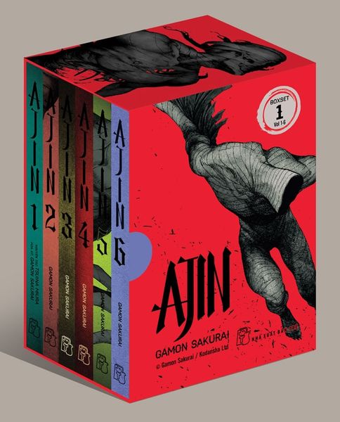 Ajin - Bản boxset 1-6 – Hikaru Shop