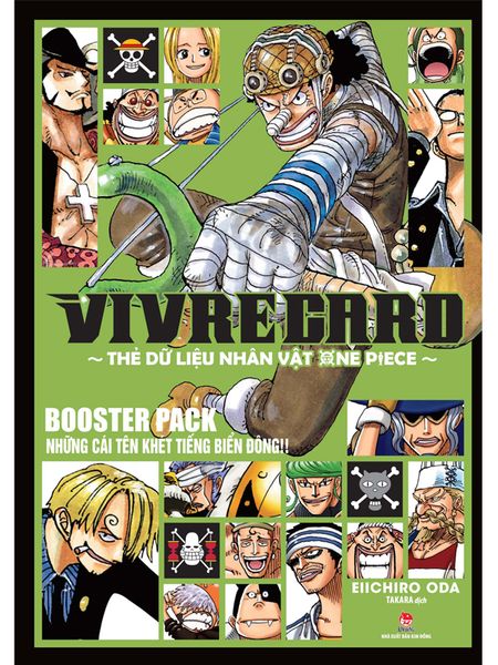 Vivre Card - Thẻ Dữ Liệu Nhân Vật One Piece - Pack 2 – Hikaru Shop