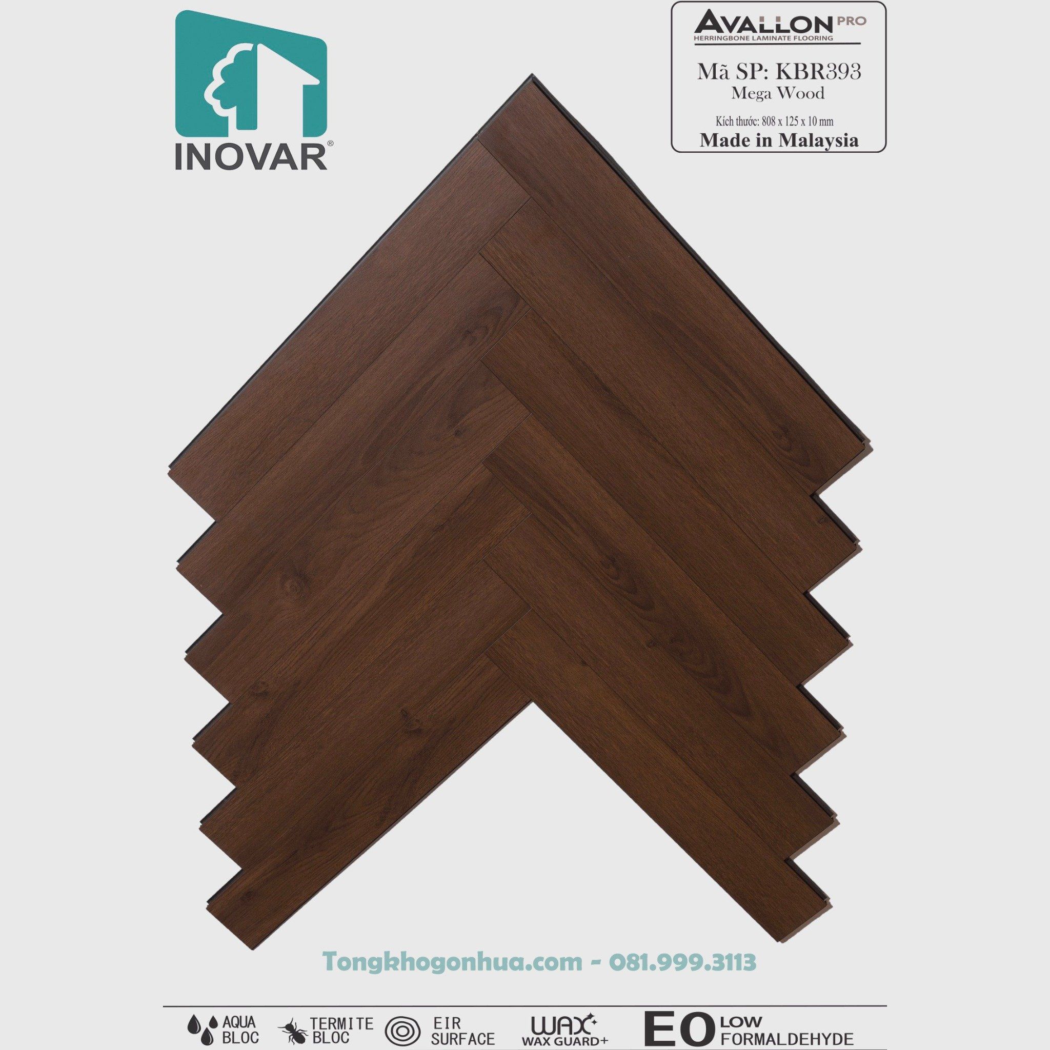 Sàn gỗ công nghiệp INOVAR Avallon Pro 10mm – Tổng Kho Gỗ Nhựa Composite
