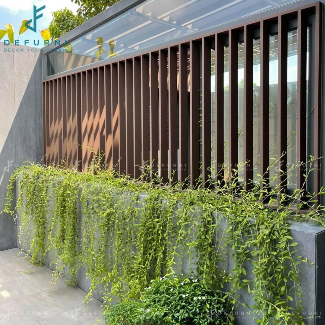 Louver gỗ nhựa, hàng rào gỗ nhựa đẹp | Gỗ nhựa Kankyo-Wood II | MKV12 ...