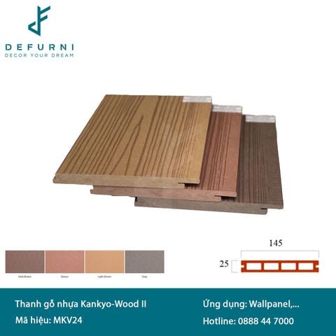 Gỗ nhựa Kankyo Wood II - Maeda Kosen Nhật Bản – D E F U R N I