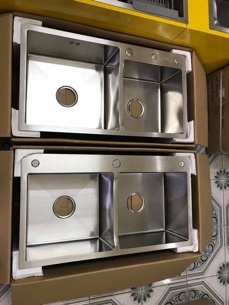 Chậu Inox 304 cân hàn quốc – Bruneu