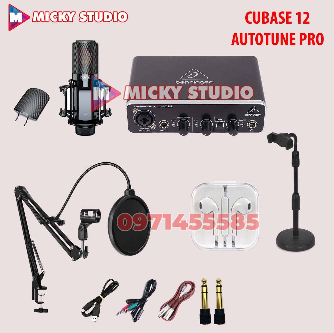 Combo Mic PC K850 Sourd Card Behringer UMC22 – MICKY Studio VIỆT NAM - Hệ thống bán lẻ thiết bị ...