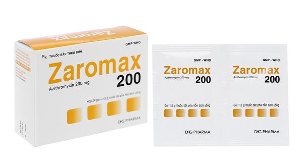 ZAROMAX 200MG (GÓI) – Trường Thành Pharmarcy