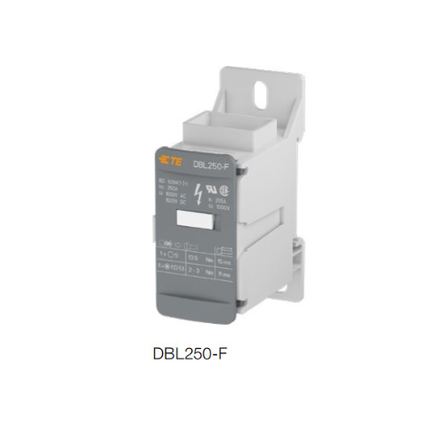 DBL250-F power distribution blocks - Cực đơn - Lối vào phẳng - Khoảng ...