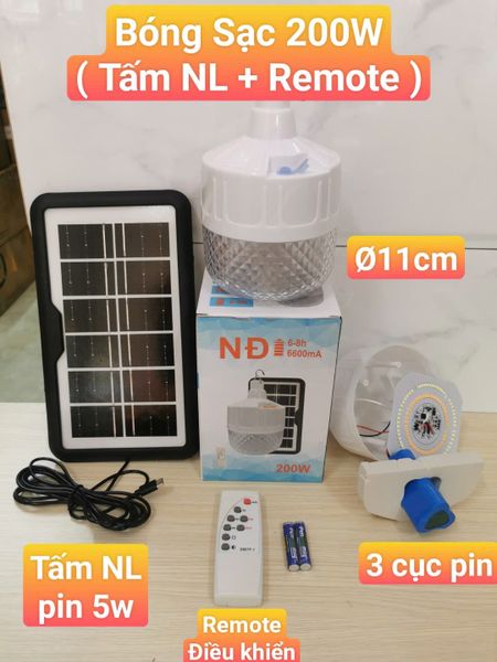 ĐÈN BULB NLMT THƯƠNG HIỆU JINDIAN BT200 - 200W – EDISUN