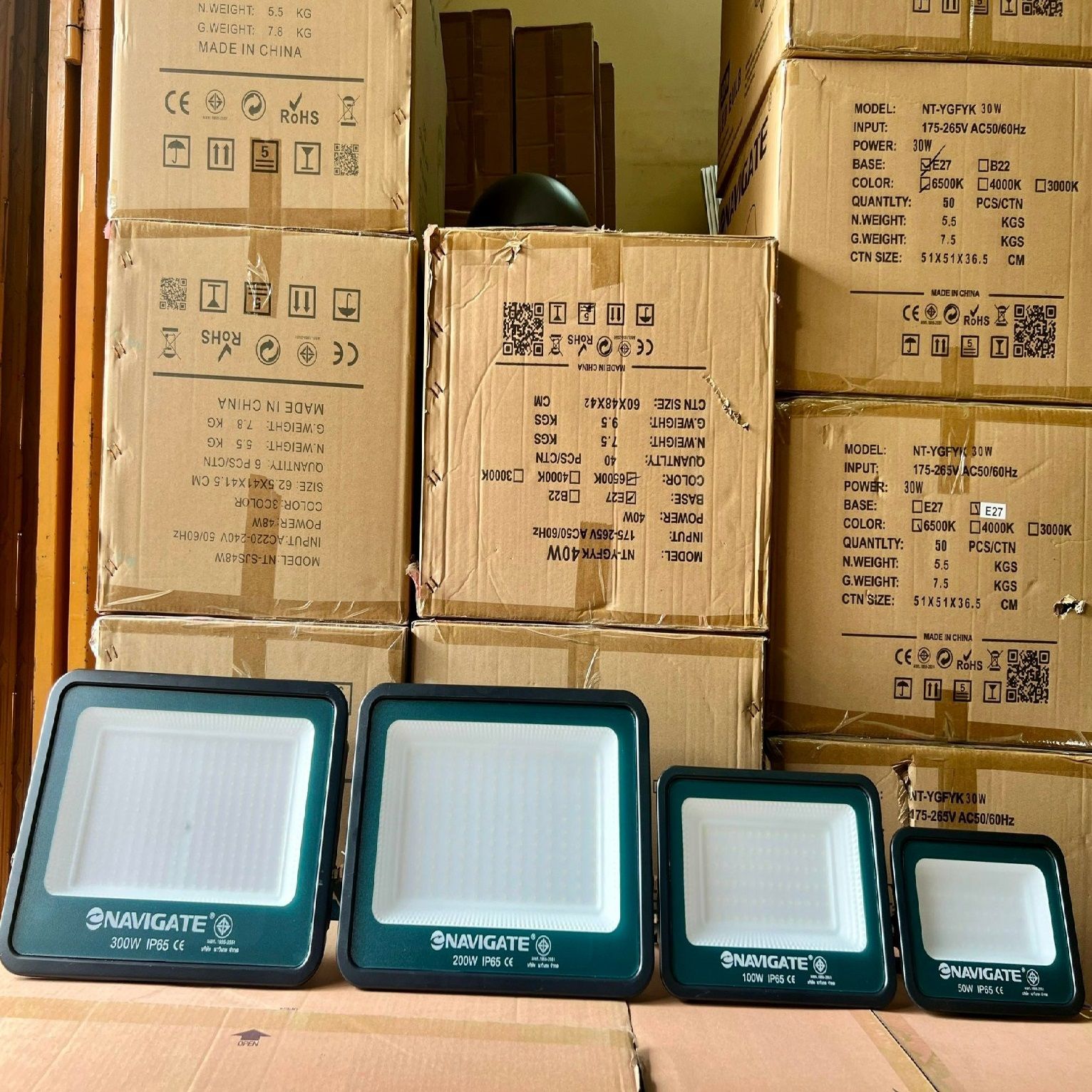 Đèn pha led Navigate 50W, 100W, 200W, 300W – EDISUN