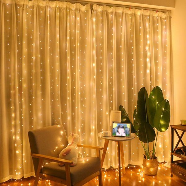 Đèn rèm 3*3m có bộ điều khiển – EDISUN