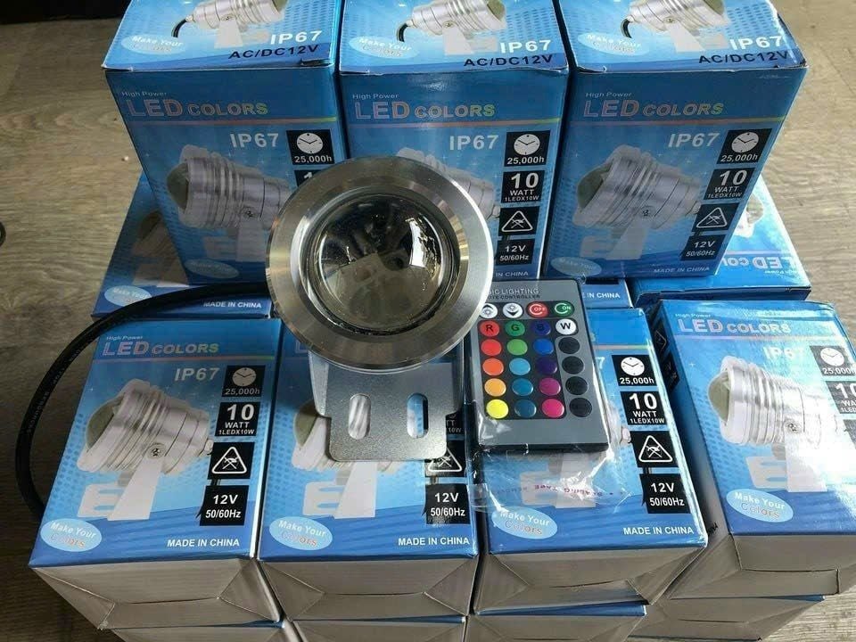 Đèn rọi hồ cá RGB 12V 10W – EDISUN