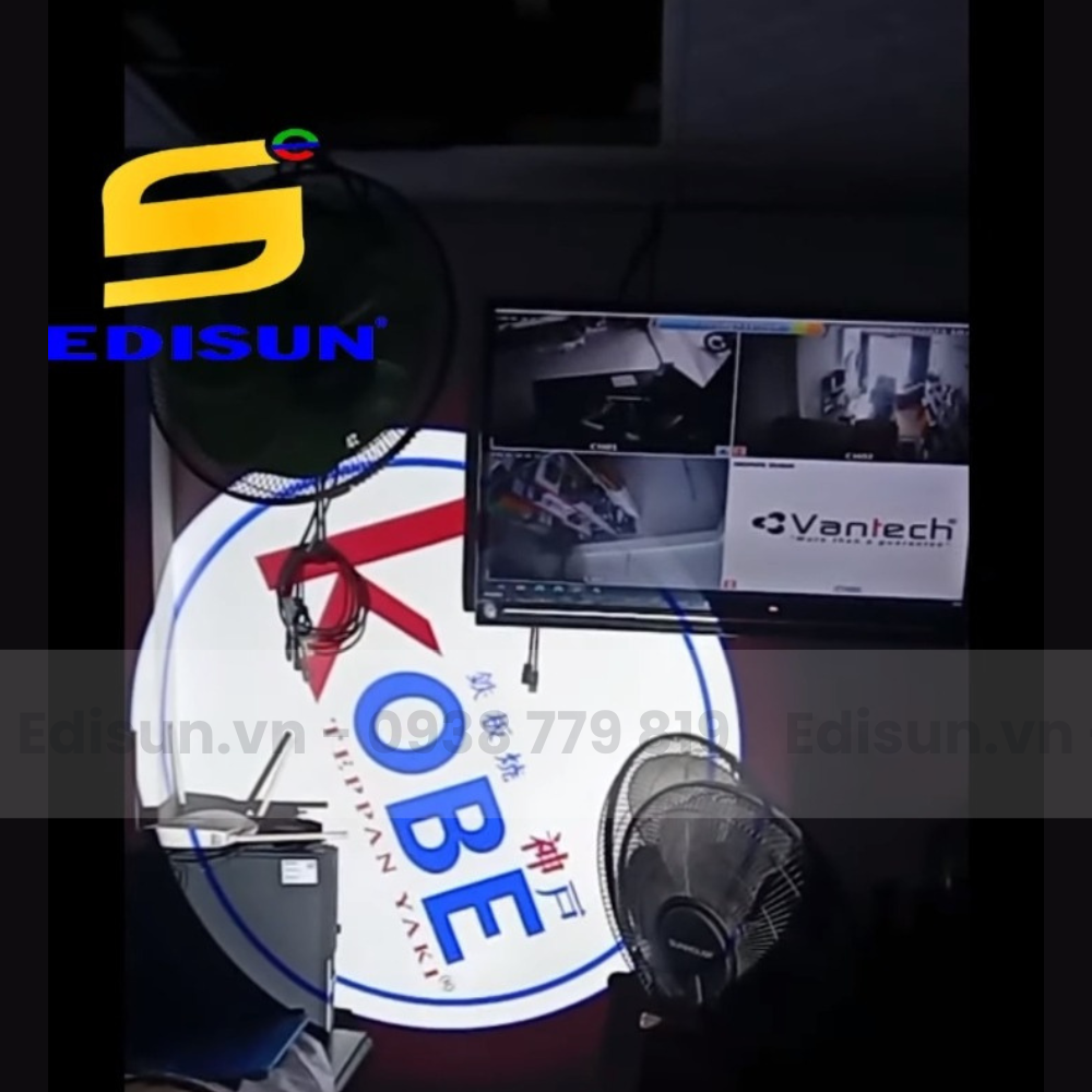 Đèn chiếu logo 50W ngoài trời - logo KOBE – EDISUN