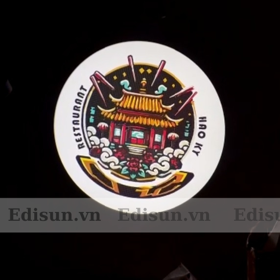 Đèn chiếu logo 150W - logo Restaurant Hao Ky – EDISUN