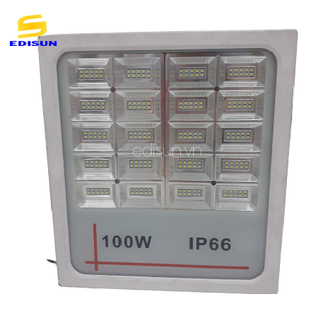 ĐÈN LED KHAY ĐÁ VỎ TRẮNG, ĐỦ CÔNG SUẤT, ÁNH SÁNG TRẮNG – EDISUN