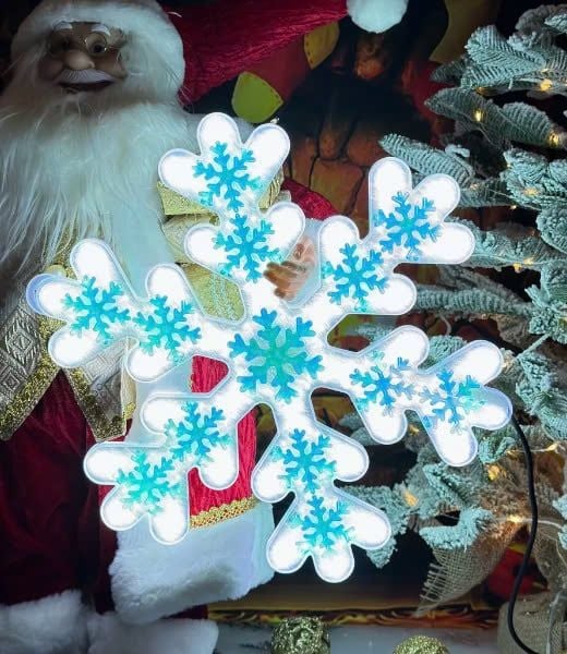 Bông Tuyết Led trang trí 60cm – EDISUN