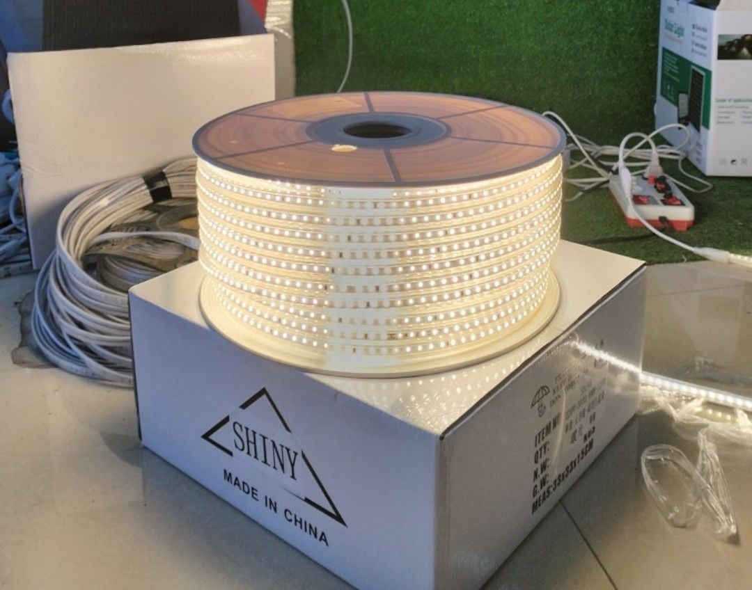 Led dây 2835 - 220V - 120chip/m cuộn 100m đơn màu – EDISUN