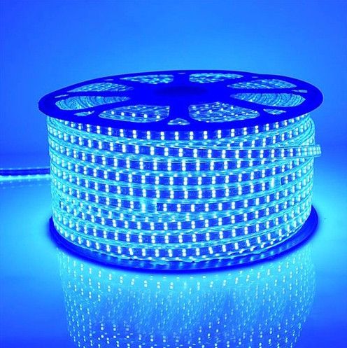 Led dây 2835 đơn màu, 220V 2 hàng bóng, cuộn 100m – EDISUN