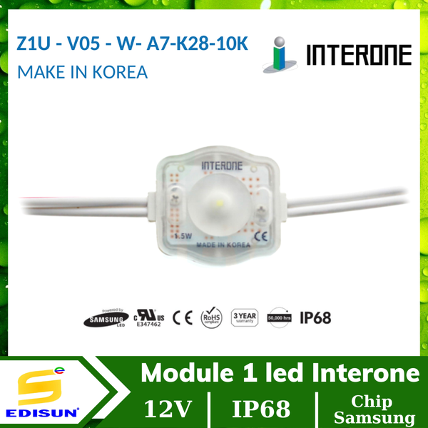 Module 1 led Interone Z1U - V05 - W- A7-K28-10K – EDISUN