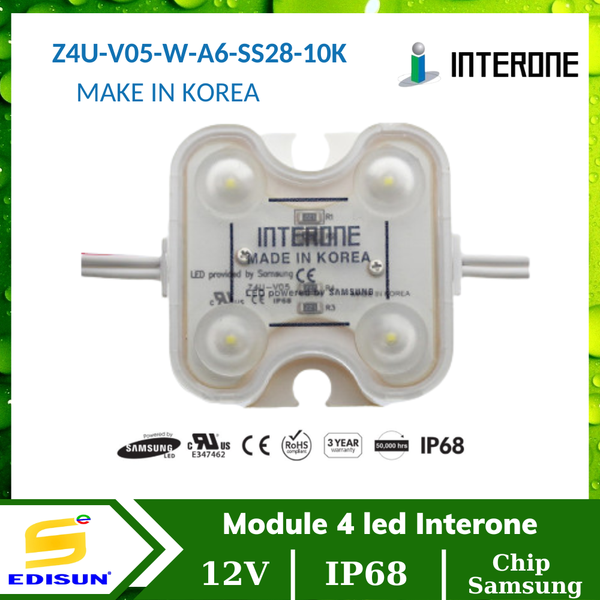 Module 4 led Interone Z4U-V05-W-A6-SS28-10K – EDISUN