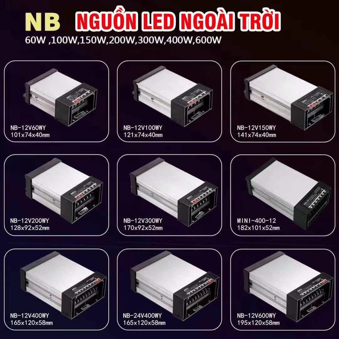 Nguồn 12V ngoài trời NB – EDISUN