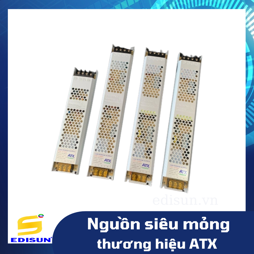 NGUỒN SIÊU MỎNG ATX 12V: 12.5A, 16.7A, 25A, 33.3A – EDISUN