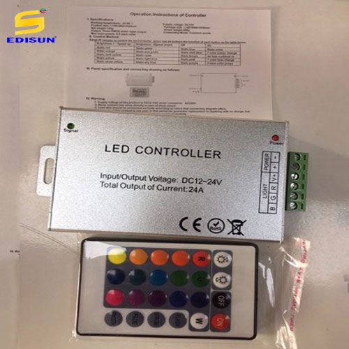 Bộ điều khiển Led Rgb Controller 12-24V 24A – EDISUN