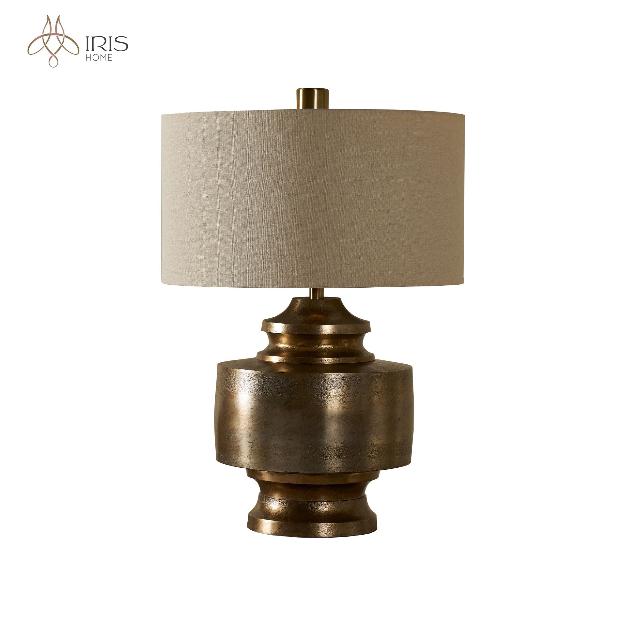 Đèn bàn trang trí cao cấp thân aluminium – Iris Home