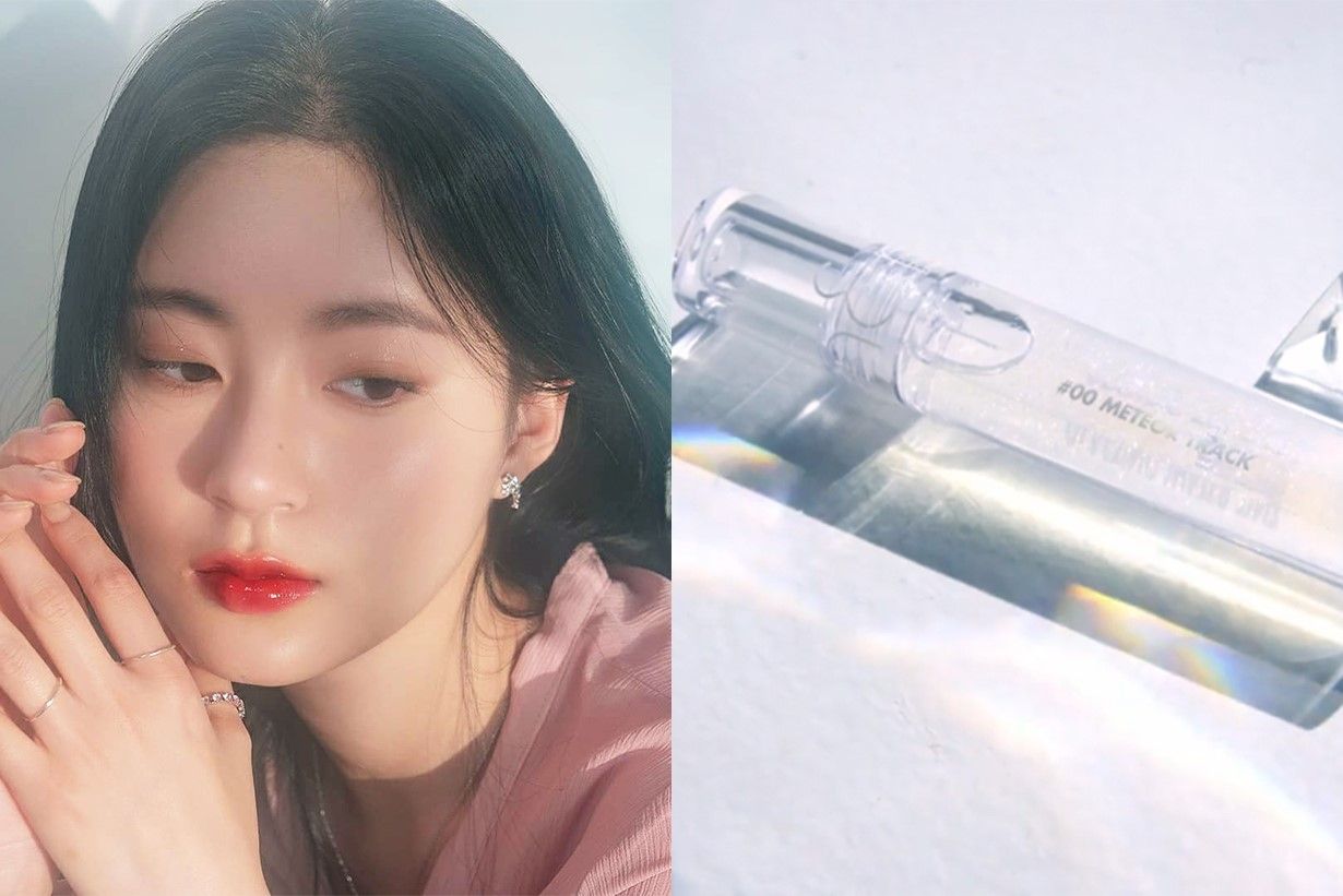 Son Tint Bóng Không Màu Nhũ Nhẹ Romand Glasting Water Gloss 00 Meteor